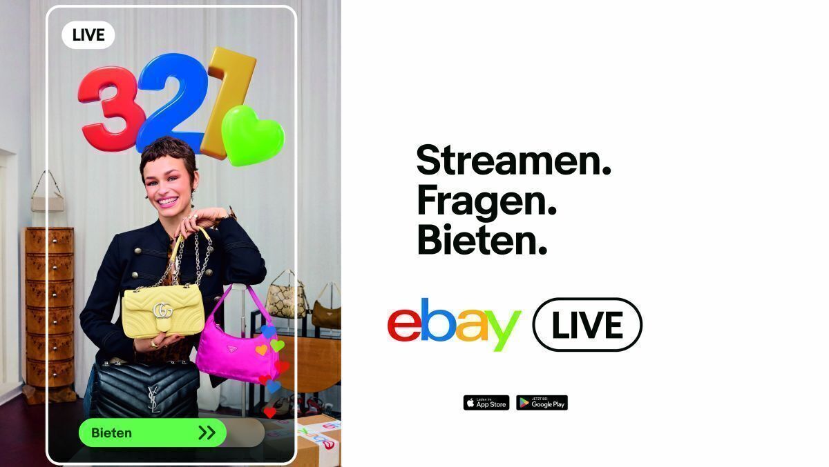 Alter Claim, neues Geschäftsmodell: Ebay will mit „3, 2, 1 ...
