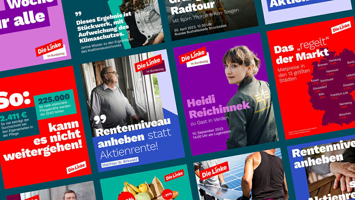 Die Linke: Kann das neue Design die Partei retten? | W&V