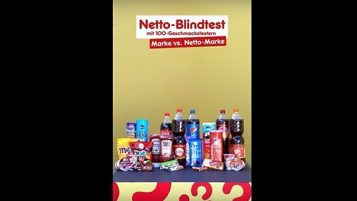 Im Blindtest: Netto-Produkte toppen Markenprodukte | W&V