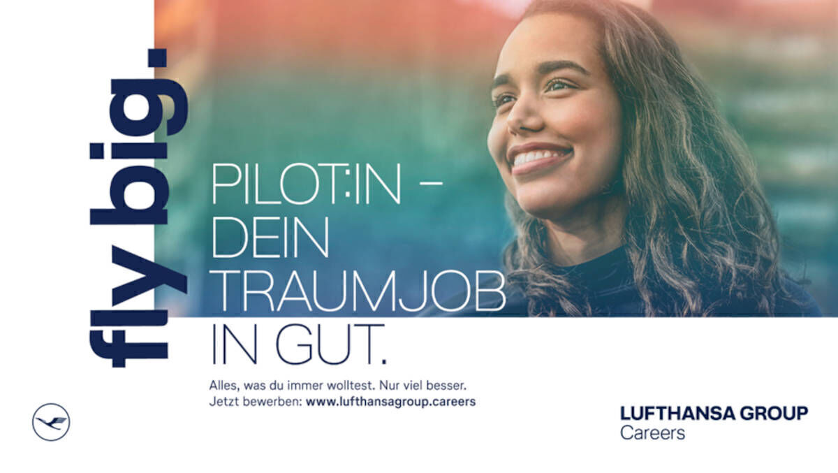 Recruiting-Kampagne: Lufthansa sucht 2.000 neue Pilot:innen | W&V