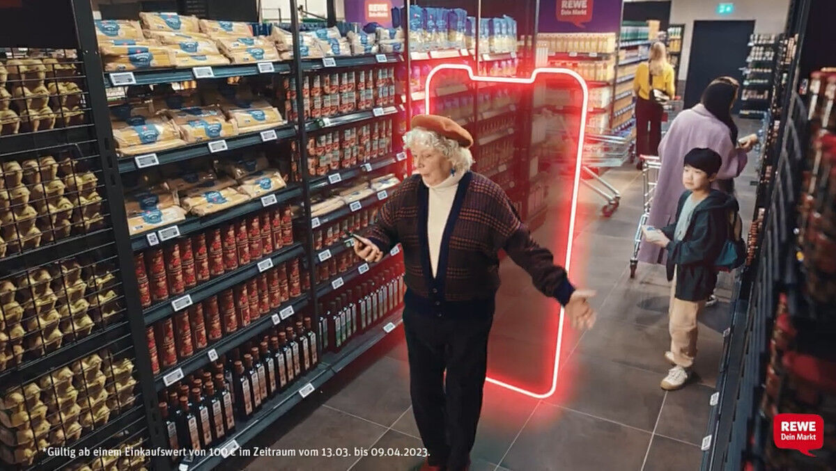 Das ist der erste TV-Spot für die Rewe-App | W&V