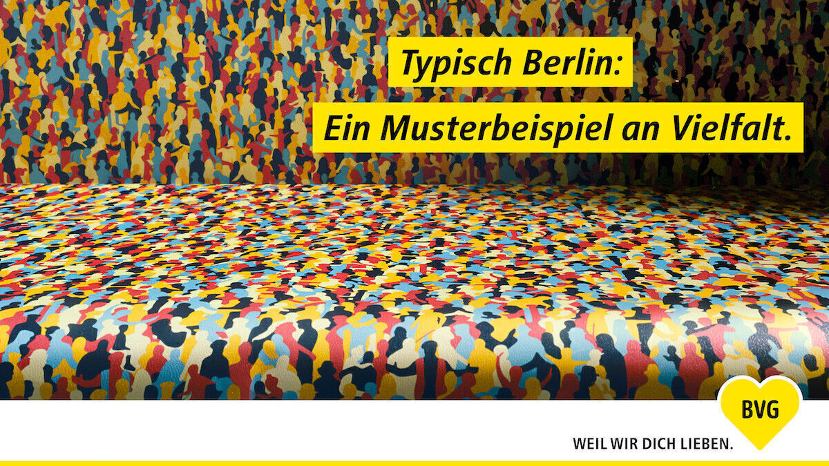 Die BVG hat ein neues Sitzmuster. Aus diversen Gründen. | W&V