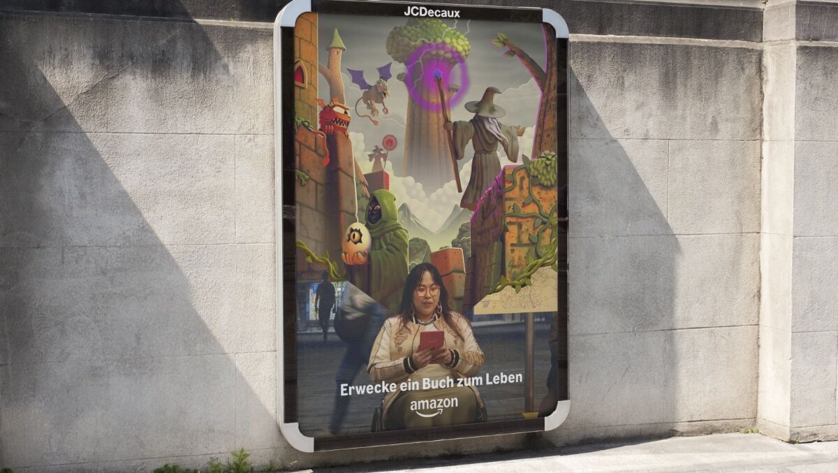 Amazon Books und Droga5 feiern das Kopfkino als Markenerlebnis | W&V