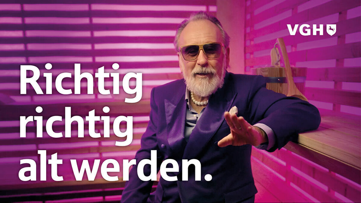 Friedrich Liechtenstein schwitzt für die VGH Versicherung | W&V