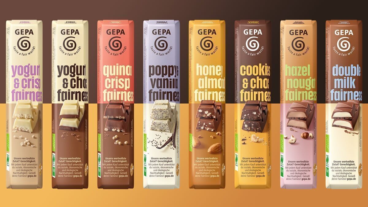 Gepa-Schokoriegel: Fairness neu verpackt | W&V
