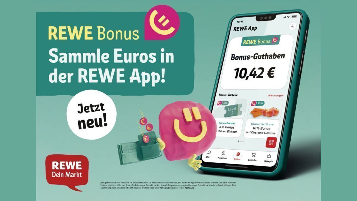 Rewe: Kampagnenfeuerwerk für neues Bonus-Programm | W&V