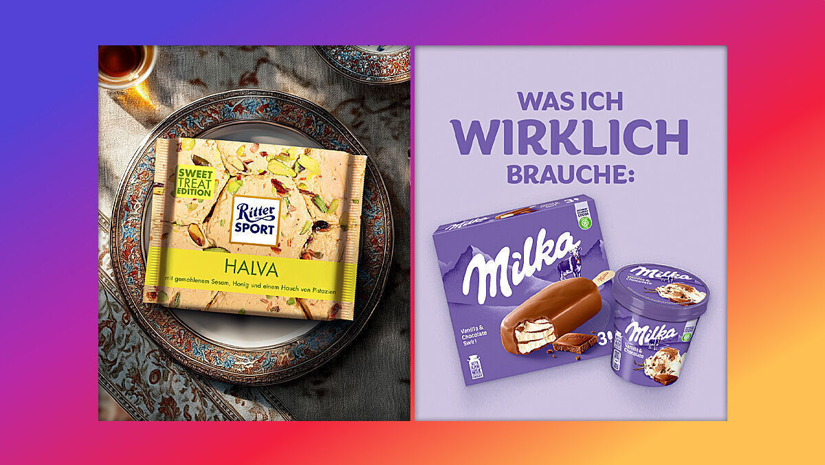 Kleine Marke, große Wirkung: Ritter Sport toppt Milka im Insta-Duell | W&V