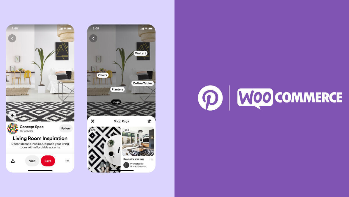 Pinterest integriert E-Commerce-Plattform Woocommerce | W&V