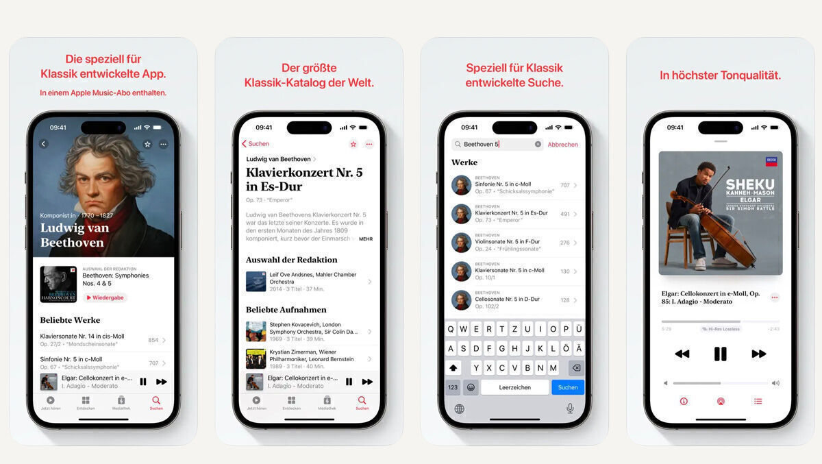 Roll over Beethoven: Apple bringt Klassik-App | W&V