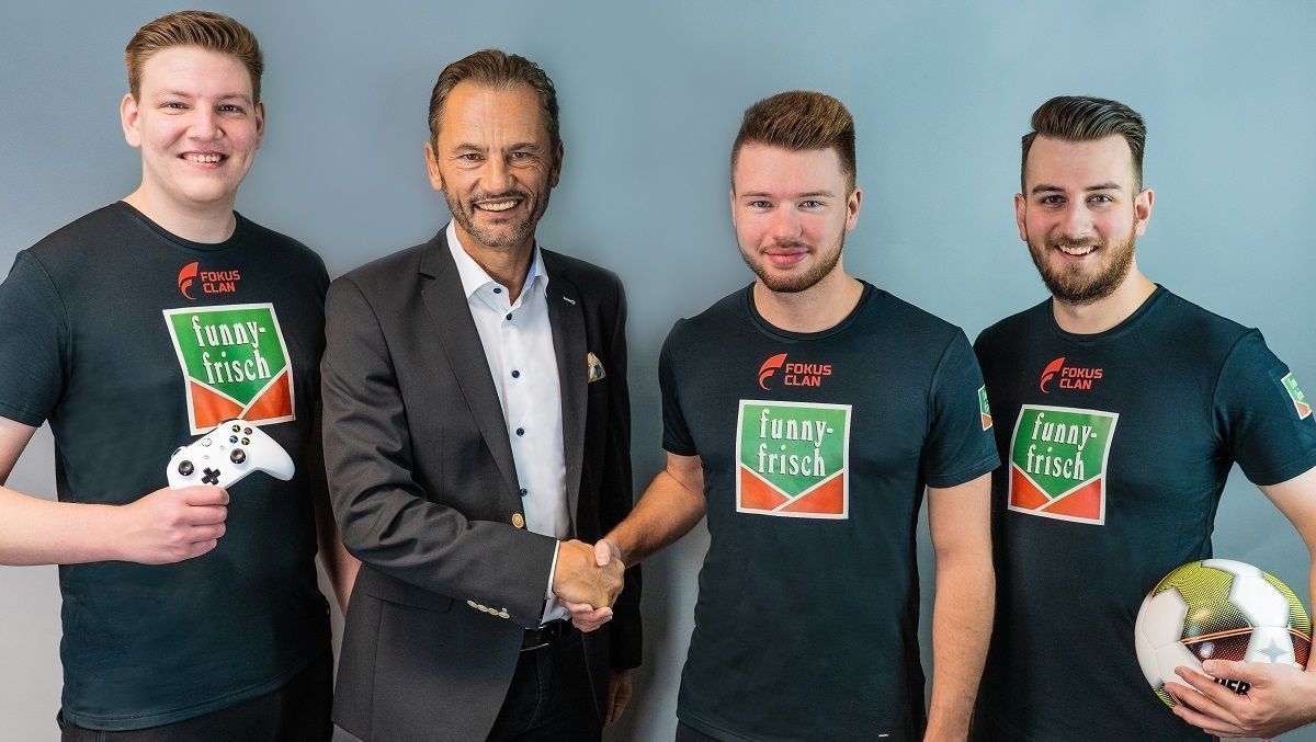 E-Sports: Fokus Clan's neuer Sponsor heißt Funny-Frisch | W&V E-Sports: Fokus Clan's neuer Sponsor heißt Funny-Frisch | W&V