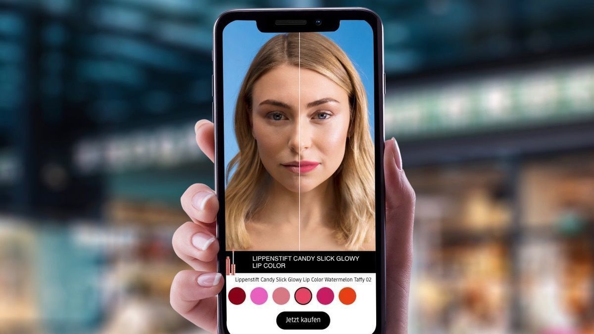 Make-up online ausprobieren? Geht jetzt mit dm und L’Oréal | W&V