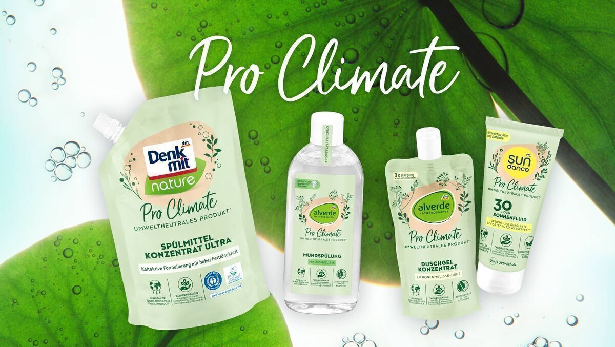 Dm: Die Kampagne zur neuen Nachhaltigkeits-Brand Pro Climate | W&V