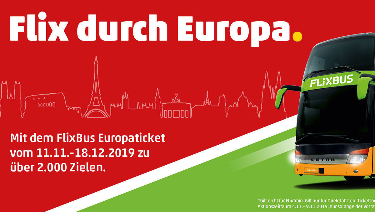 Flixbus-Tickets an der Penny-Kasse | W&V