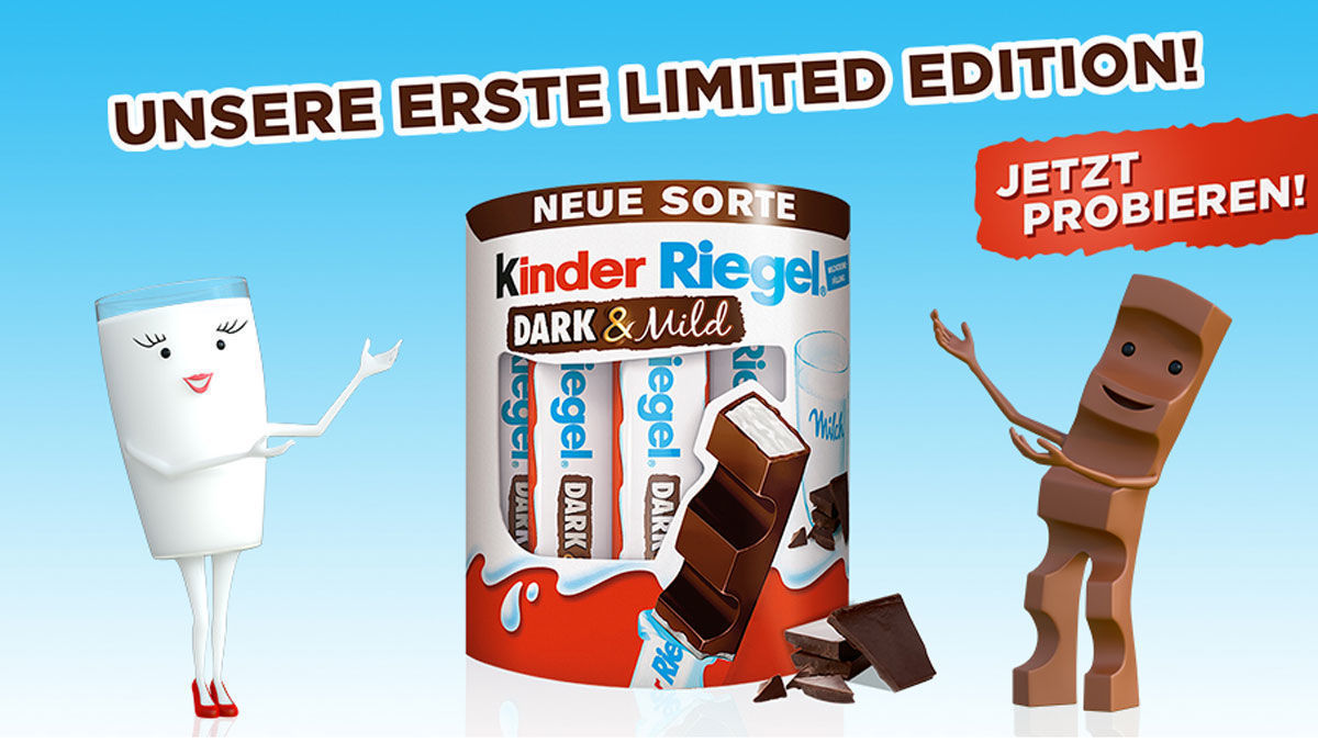 Kinder Riegel wird kurzzeitig dunkel | W&V