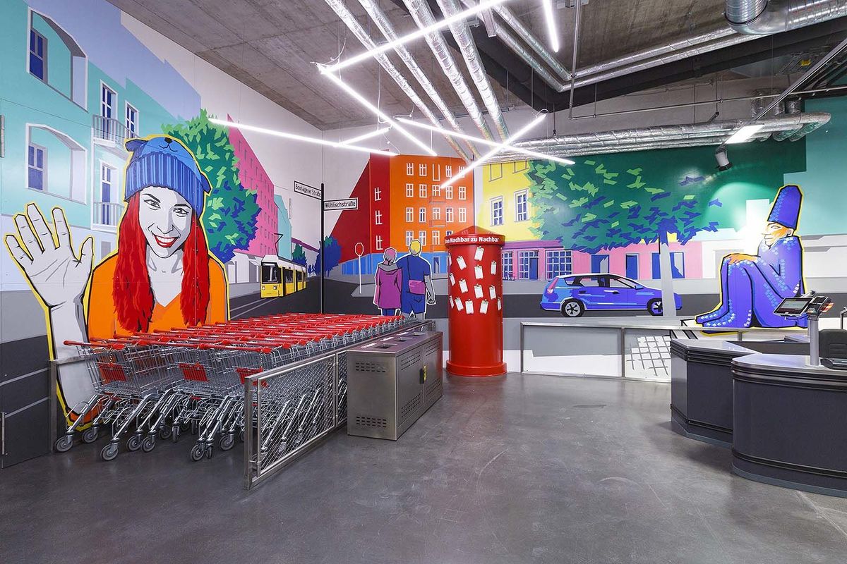 Penny eröffnet Street-Art-Filiale in Berlin | W&V