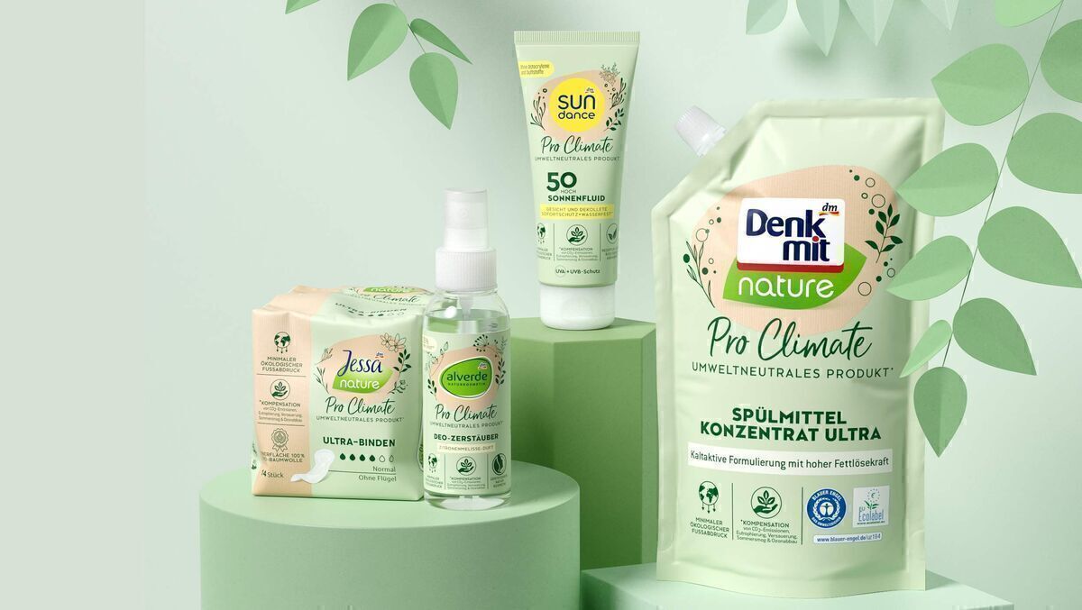 Pro Climate: dm launcht "umweltneutrale" Eigenmarke | W&V
