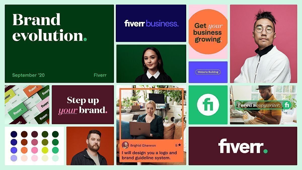 Kampagne: Fiverr präsentiert neues Branding | W&V