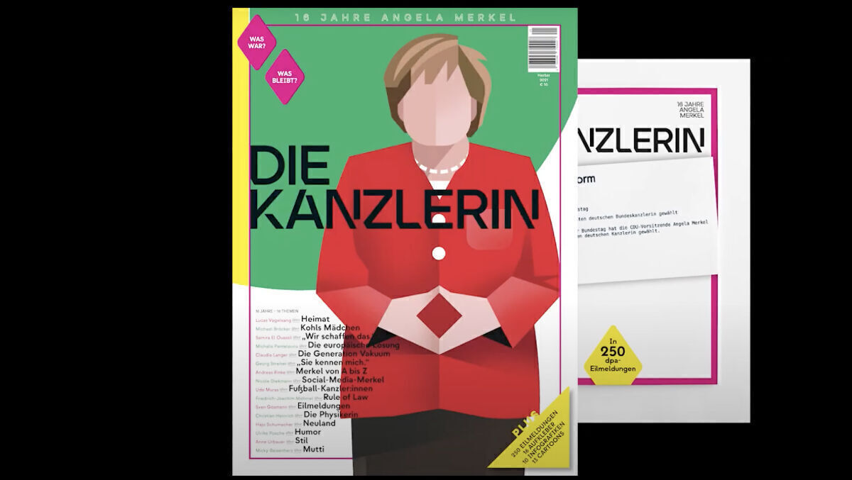 Die Kanzlerin: Angela Merkel bekommt eigenes Magazin | W&V