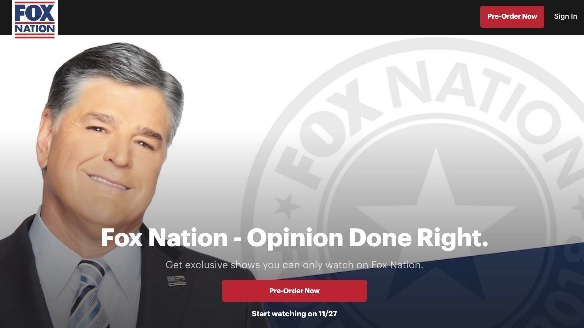 Fox News launcht Streamingdienst Fox Nation | W&V