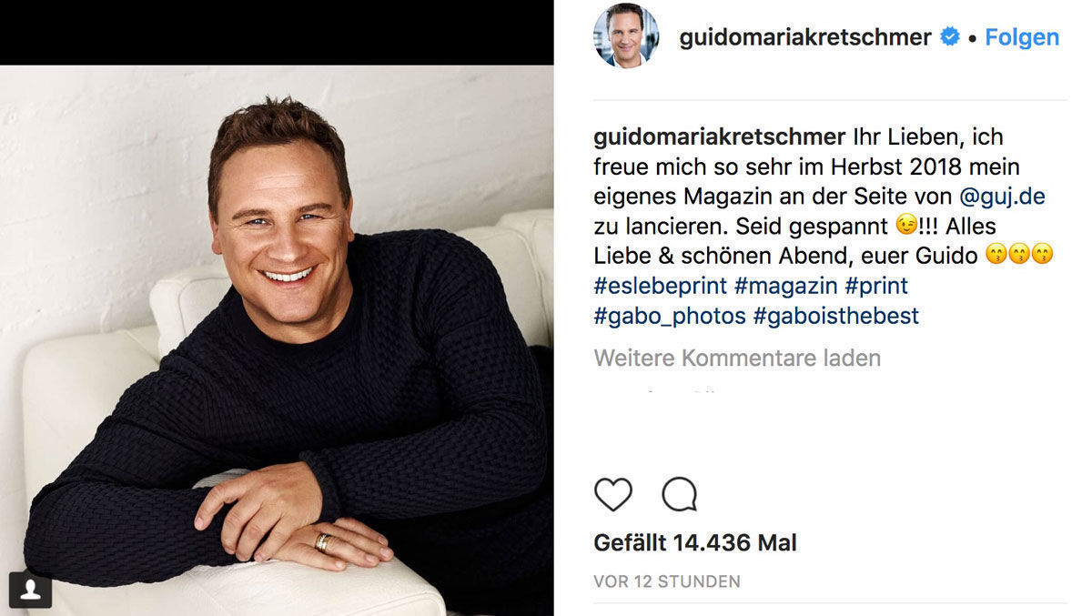 G+J mit dem nächsten Promi-Heft | W&V