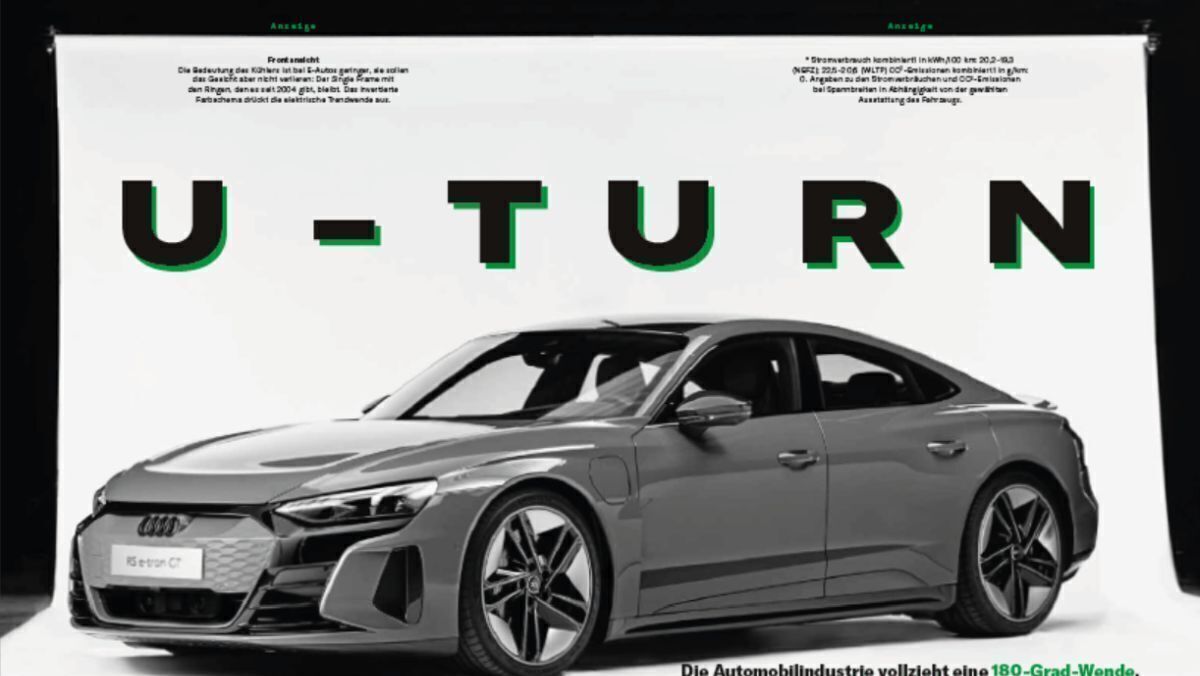So inszenieren Elle und Esquire den Audi e-tron GT | W&V