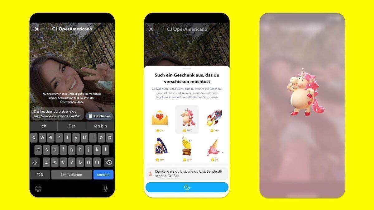 Snapchat stellt drei neue Funktionen für Creator vor | W&V