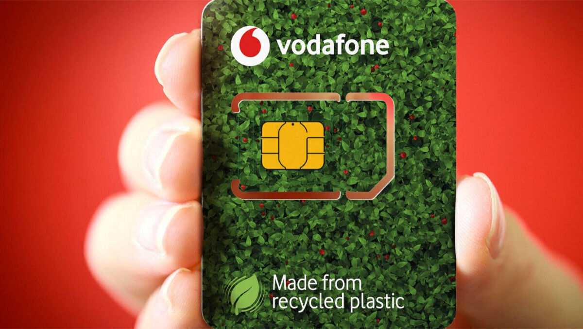 Vodafone startet die Recycling-SIM-Karte | W&V